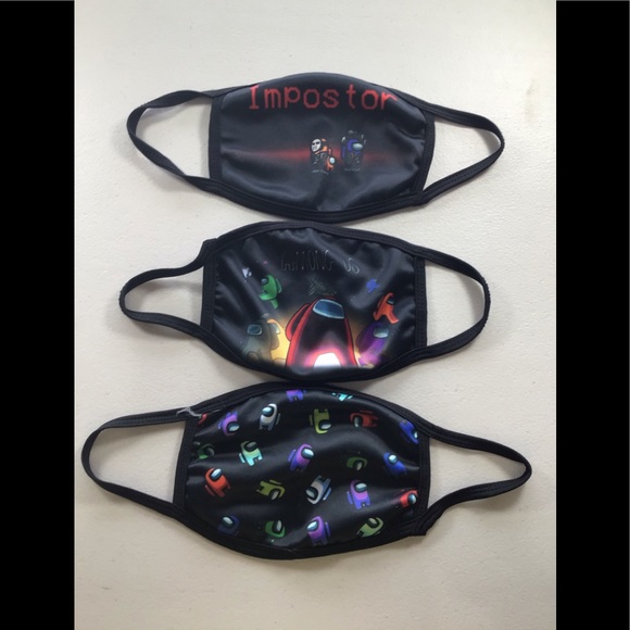 no brand | Accessories | 3pc Among Us Masks | Poshmark